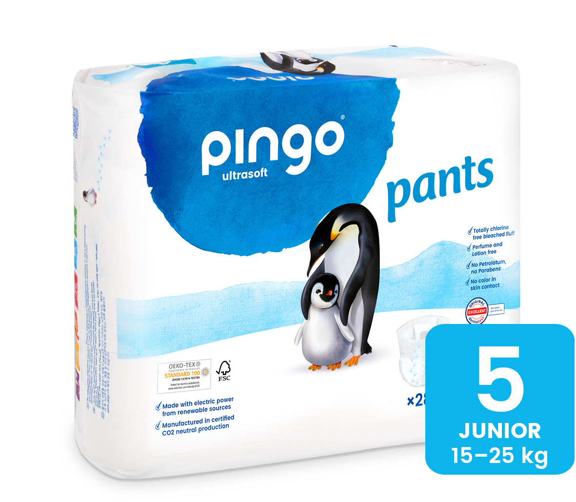 Pingo Pants Junior (15-25kg) | Pingo Windeln | ÖKO-EINWEGWINDELN | Windelparadies